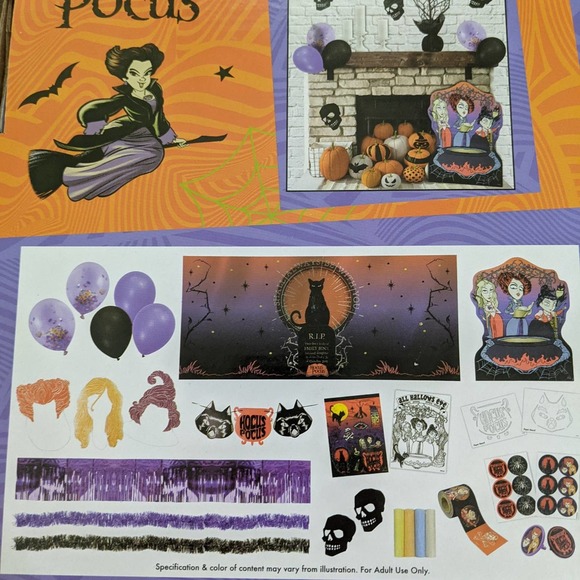Disney | Holiday | Disney Hocus Pocus Trunk Or Treat Kit Rare 20 Pieces ...